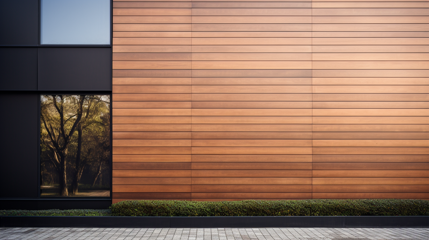 Wood Finish Metal Panel - MetalGrain